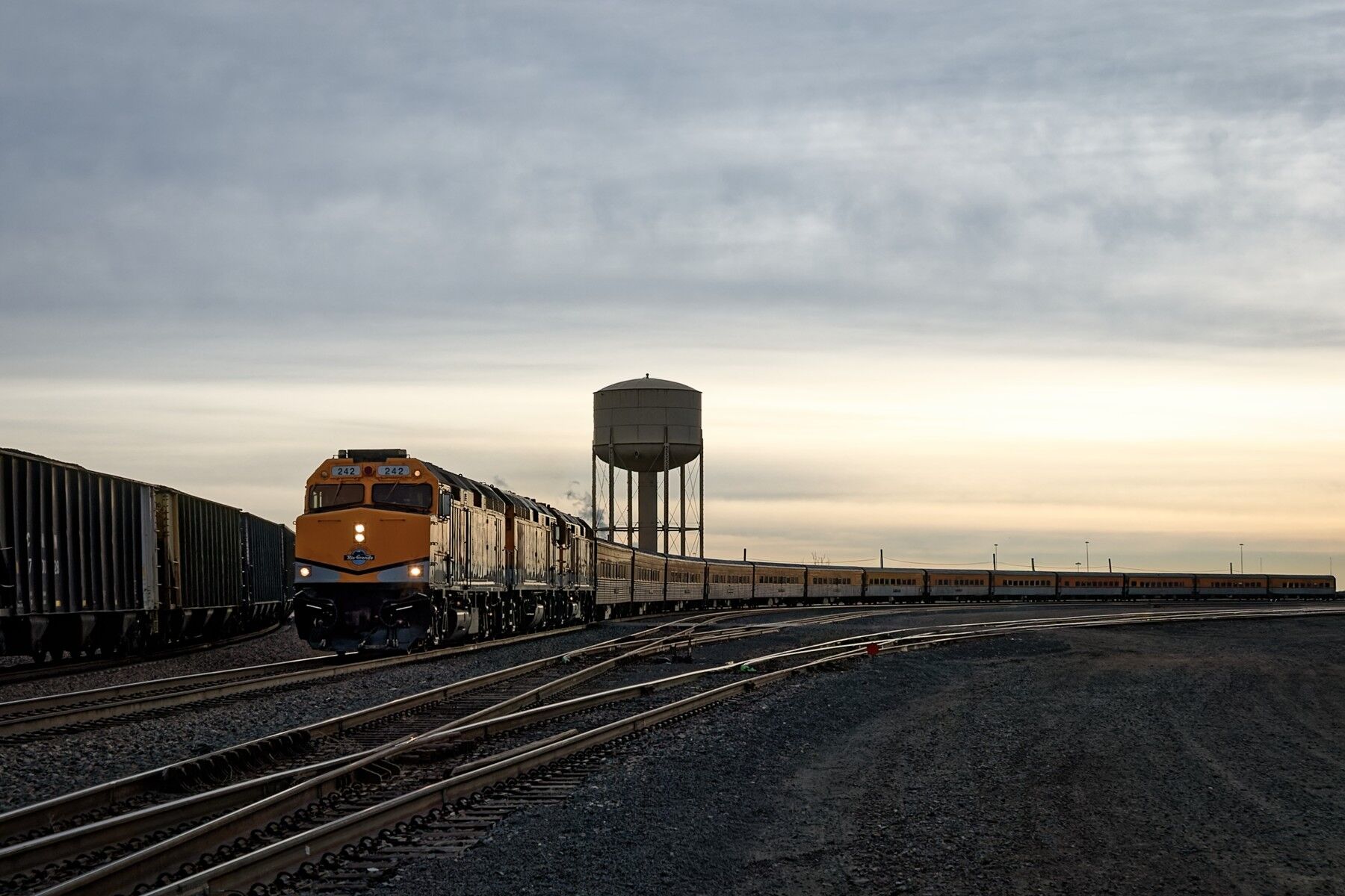 Highball North Yard | Denver Colorado | Train Room Photography
